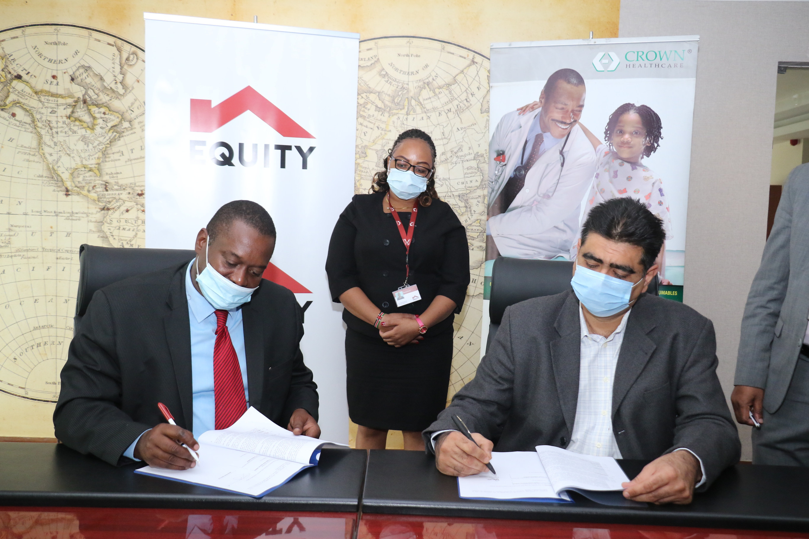 Equity Partners With Crown HealthCare | Equity Bank Kenya