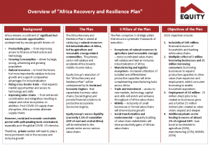 Equity Group | africa-recovery-resilience-plan